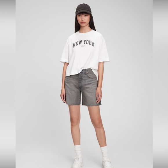 GAP | Shorts | Gap 6 High Rise Cheeky Midi Jean Shorts With Washwell ...